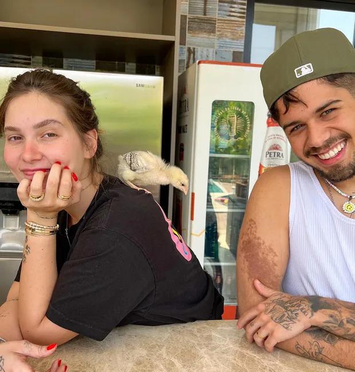 Virginia Fonseca 'brinca' com pintinho em suas costas | Comportamento ...