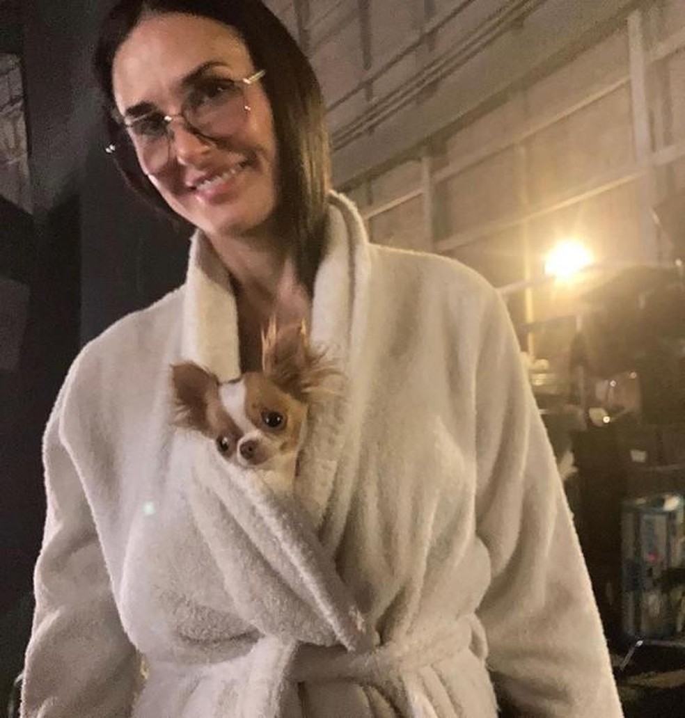 Demi Moore e Pilaf: uma dupla quase inseparável (e polêmica ...